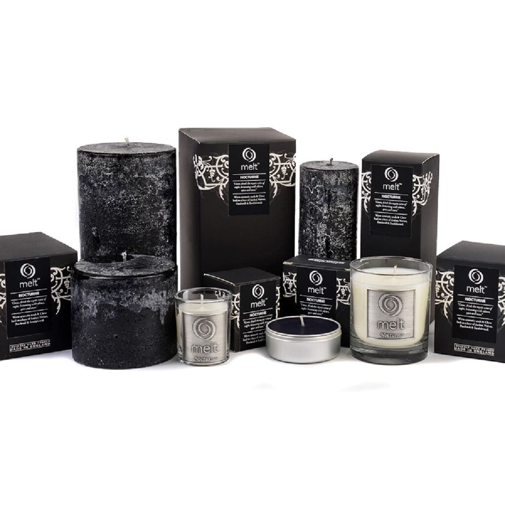 Nocturne Scented Candles | Luxury Handmade Candles | Melt