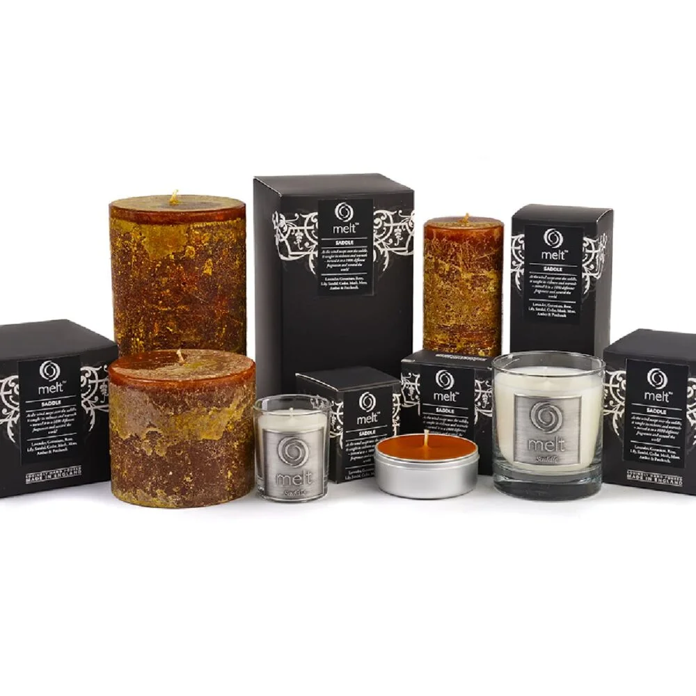 Saddle Scented Candles | Luxury Handmade Candles | Melt